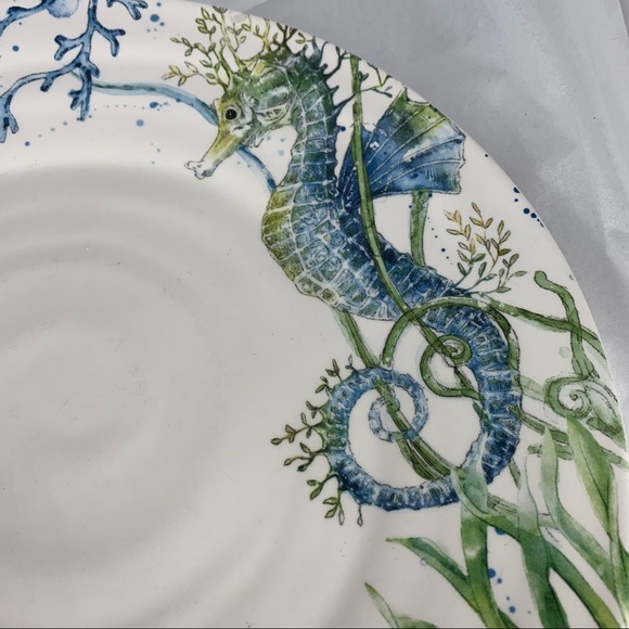 Pier 1 | Dining | Pier One Sea Life 34 Dinner Plate Rare | Poshmark